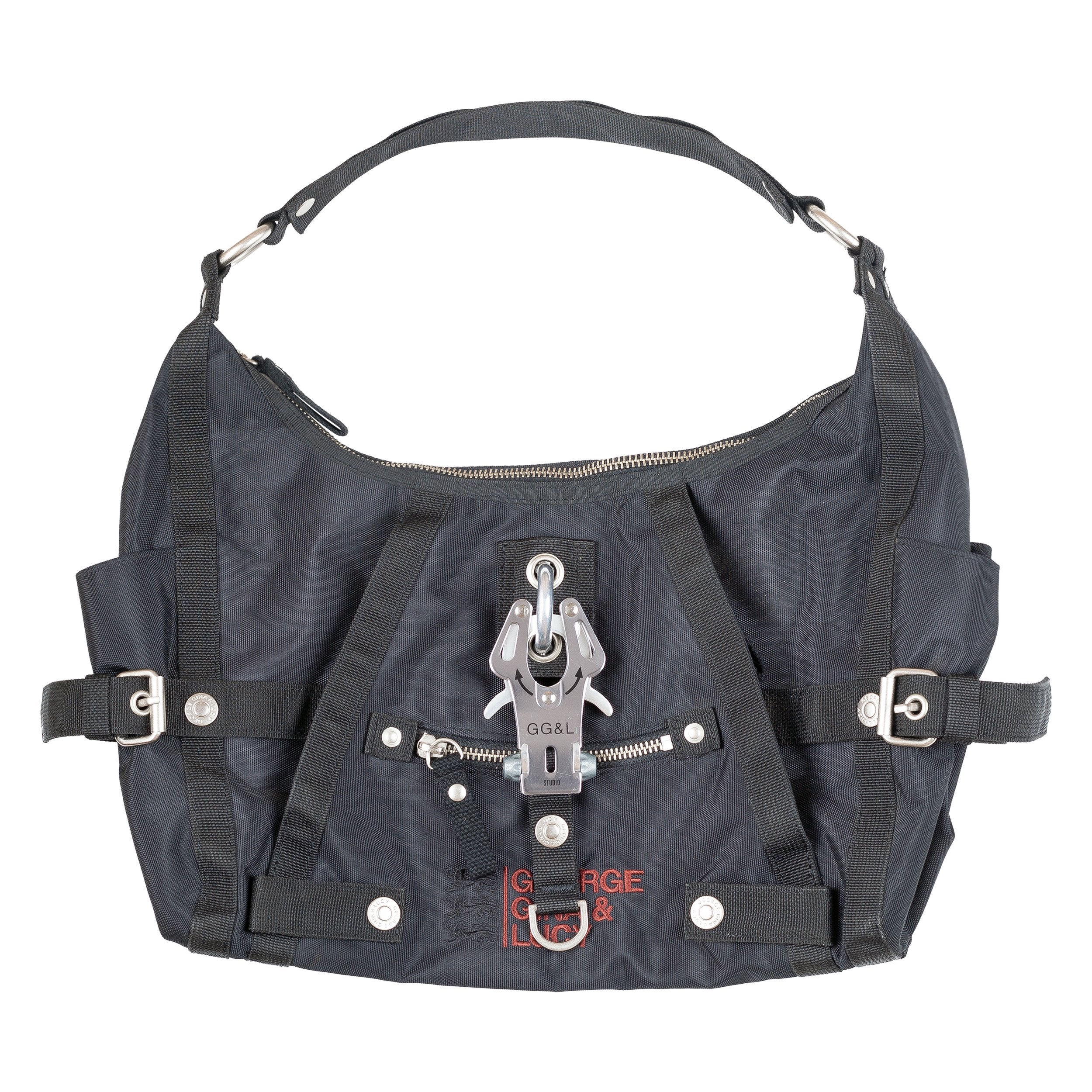 GG&L George Gina & Lucy “Popalicious” Black Shoulder Bag – VOODOO WAREHOUSE